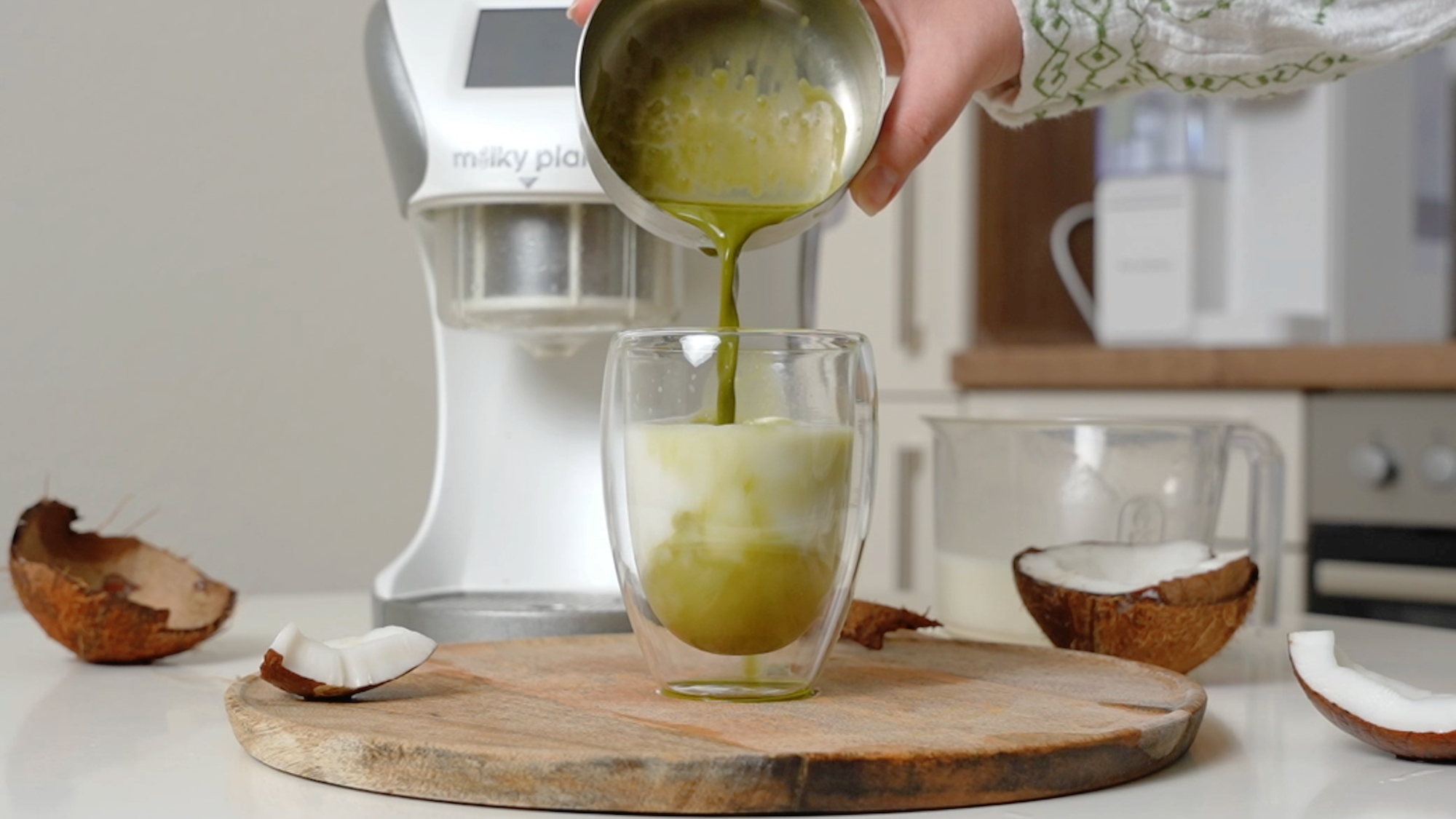 Coconut Matcha Latte – milkyplant