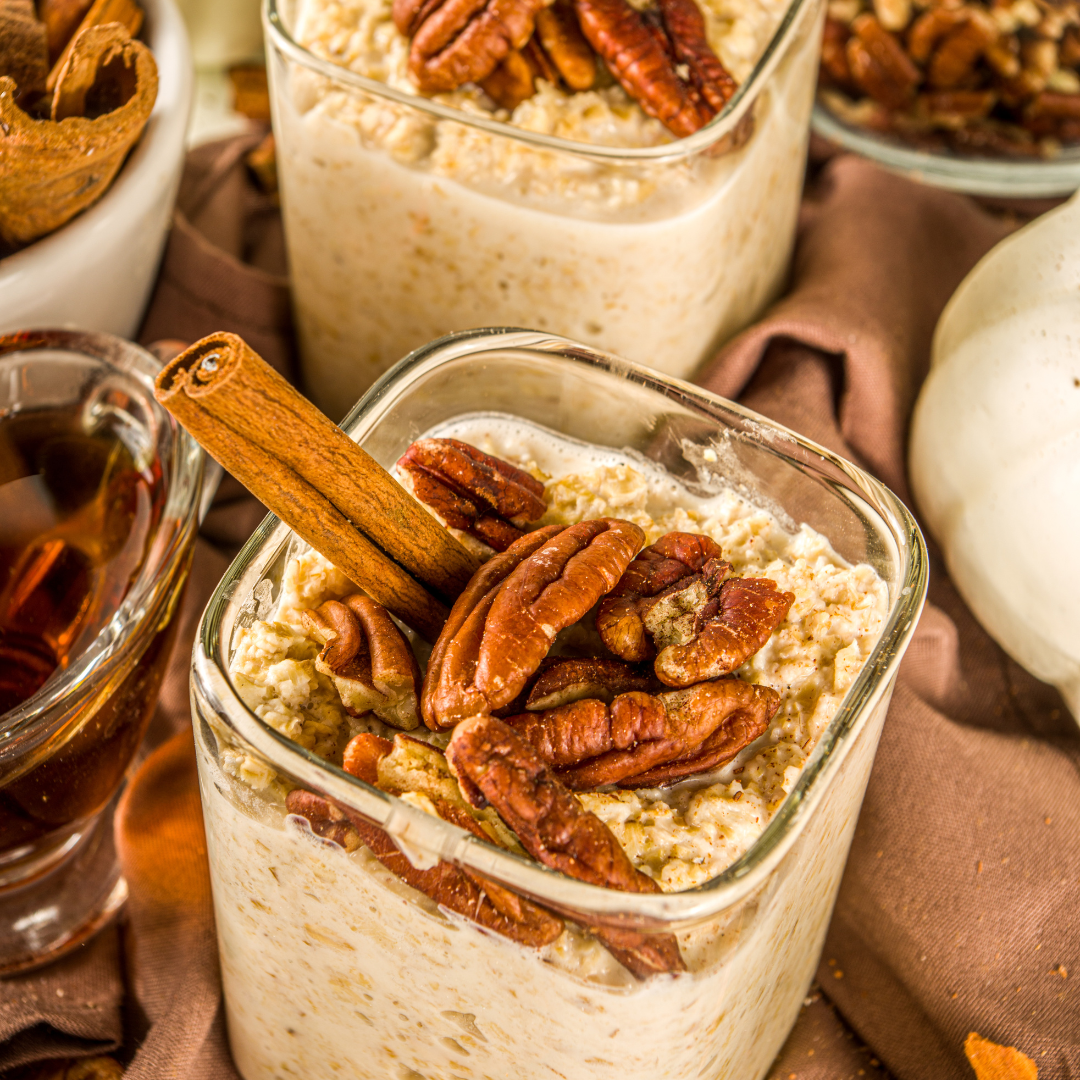 Fall-Inspired Plant Milk Overnight Oats – milkyplant