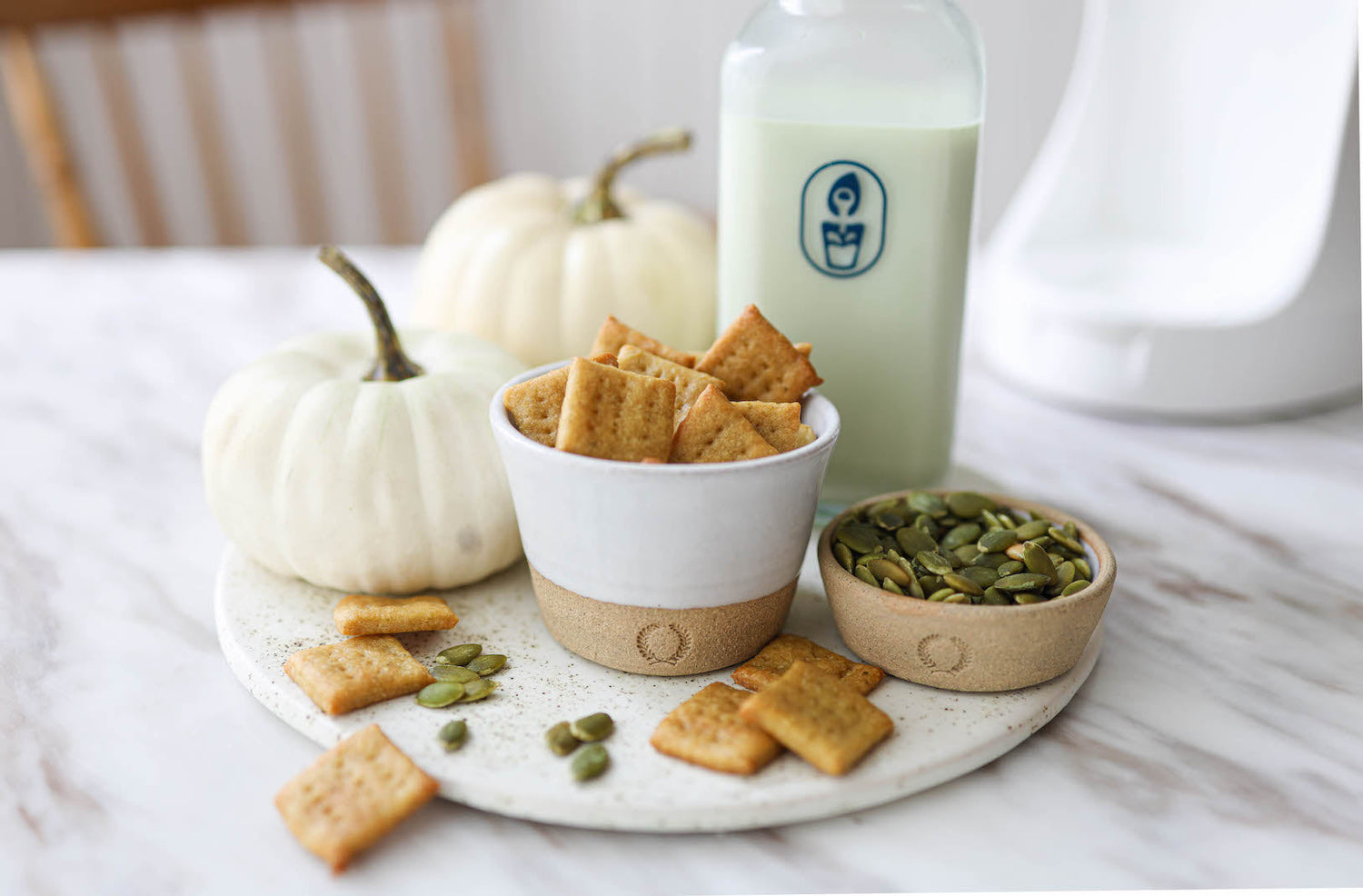 Pumpkin Milk and Crackers – milkyplant
