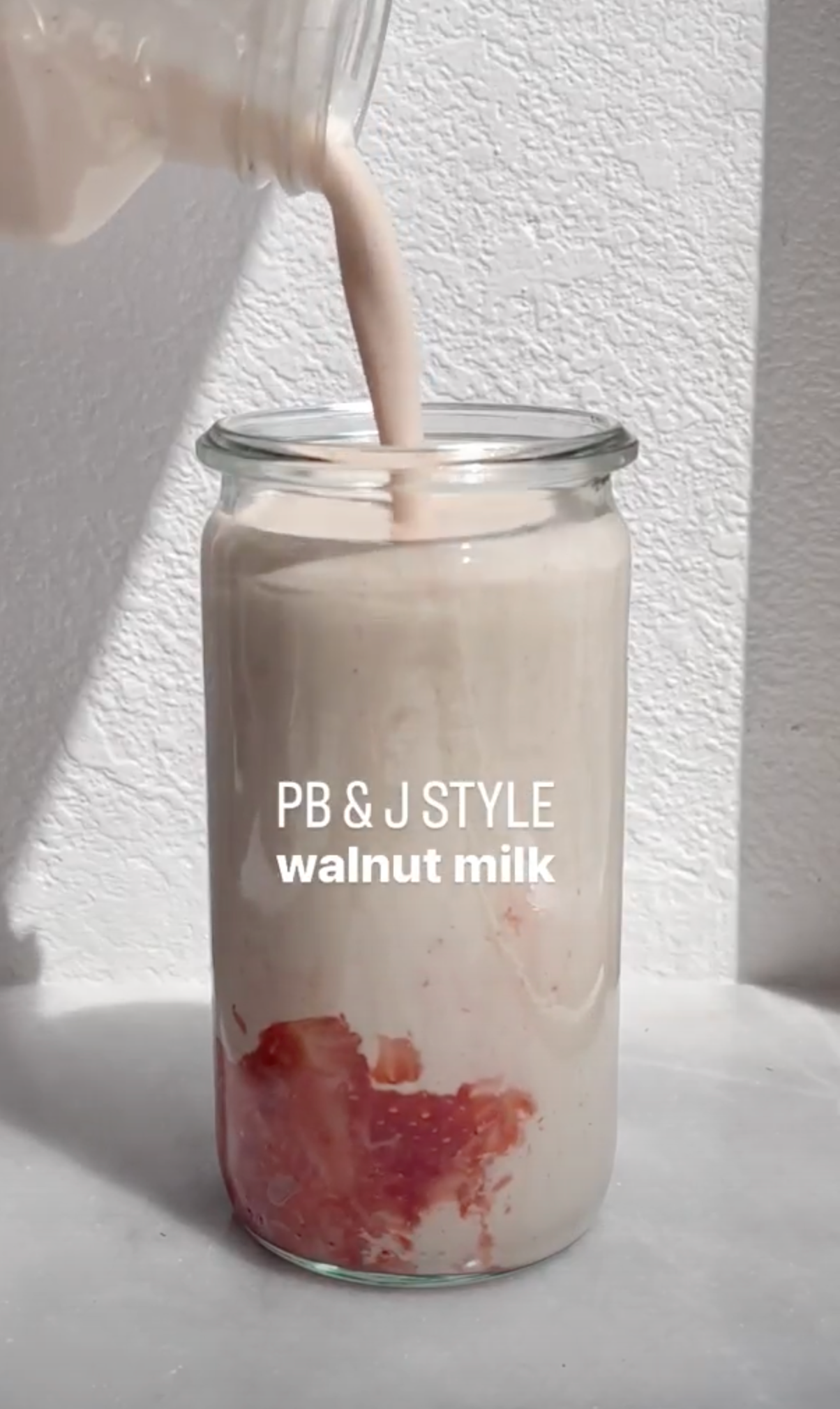 Jelly-Style Walnut Milk – milkyplant